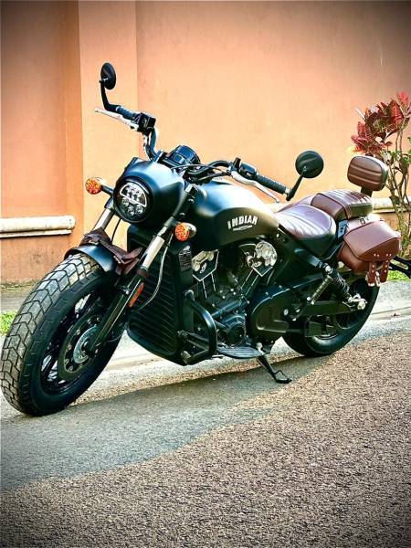 Indian, Scout Bobber Thunder Black, 2021